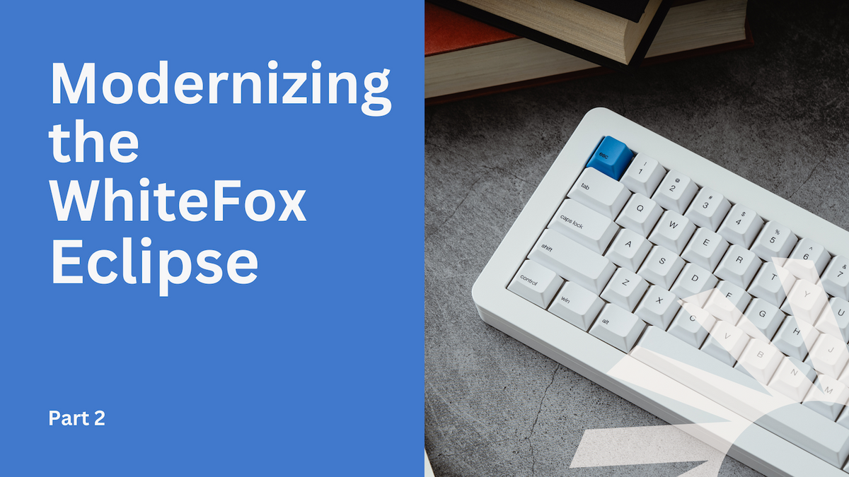 WhiteFox Eclipse Mechanical Keyboard